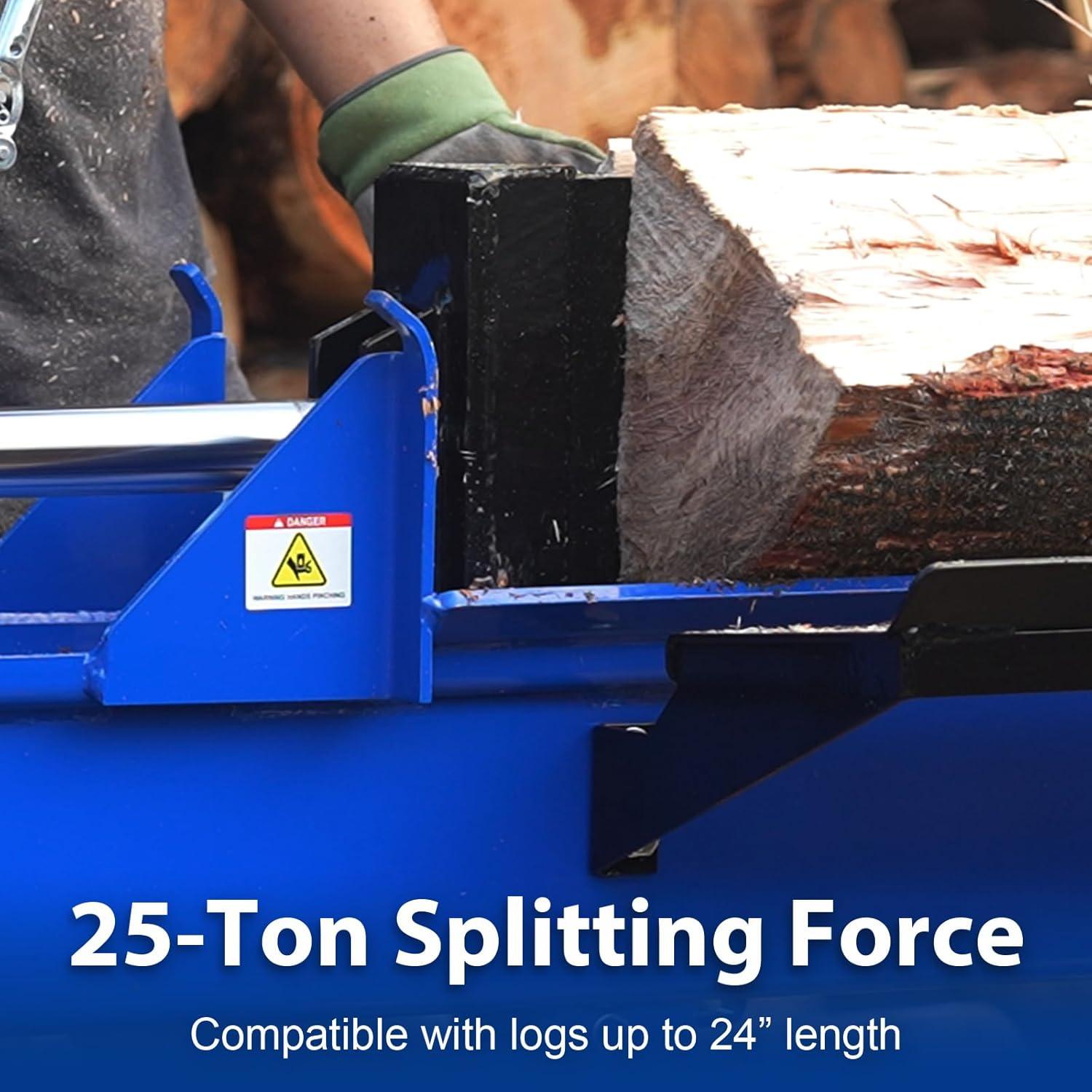 BILT HARD 35-Ton Horizontal/Vertical Gas Powered Hydraulic Full Beam ...