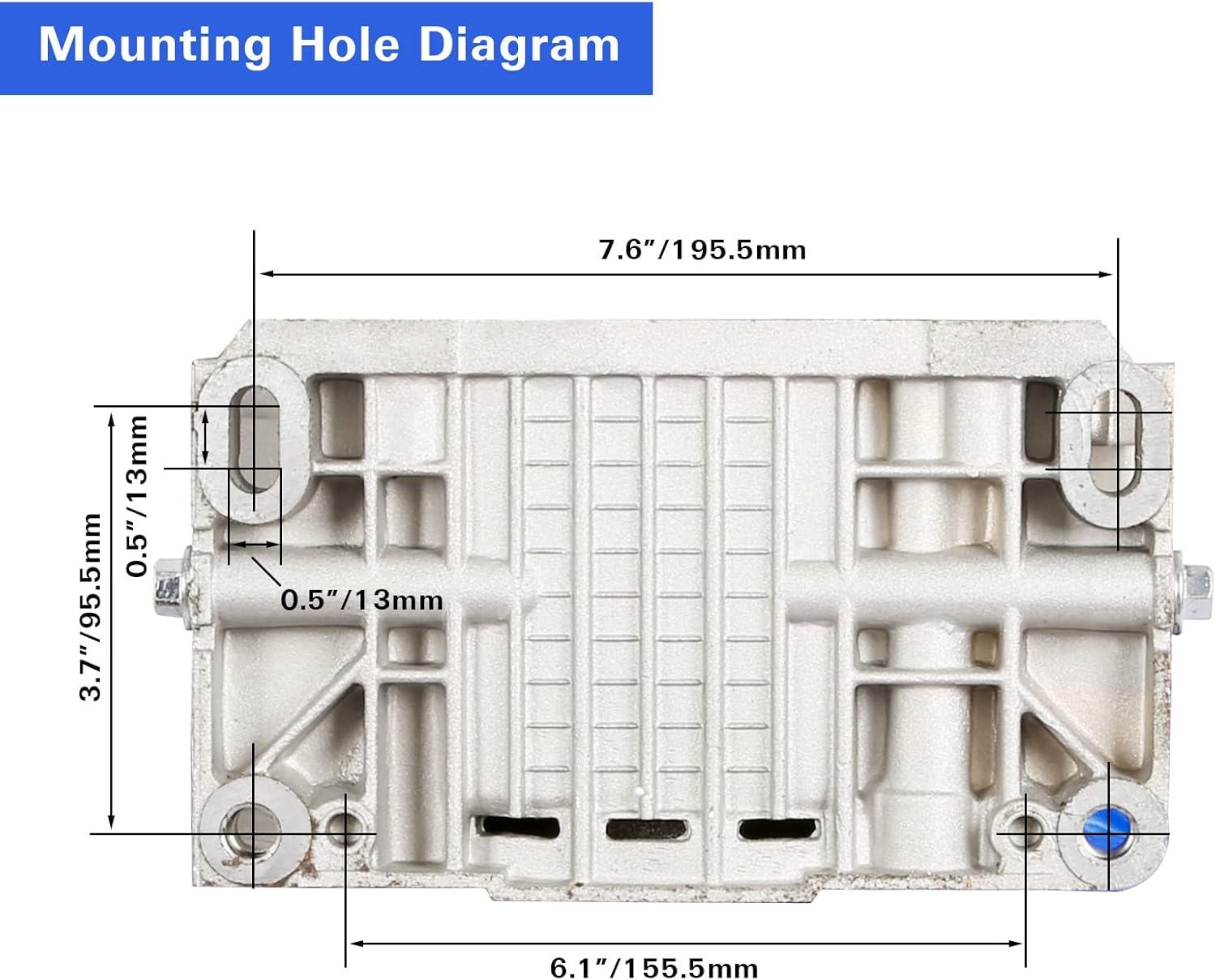 BILT HARD Gas Engine 79cc 2 HP, Gas Motor for Log Splitter, Pressure ...
