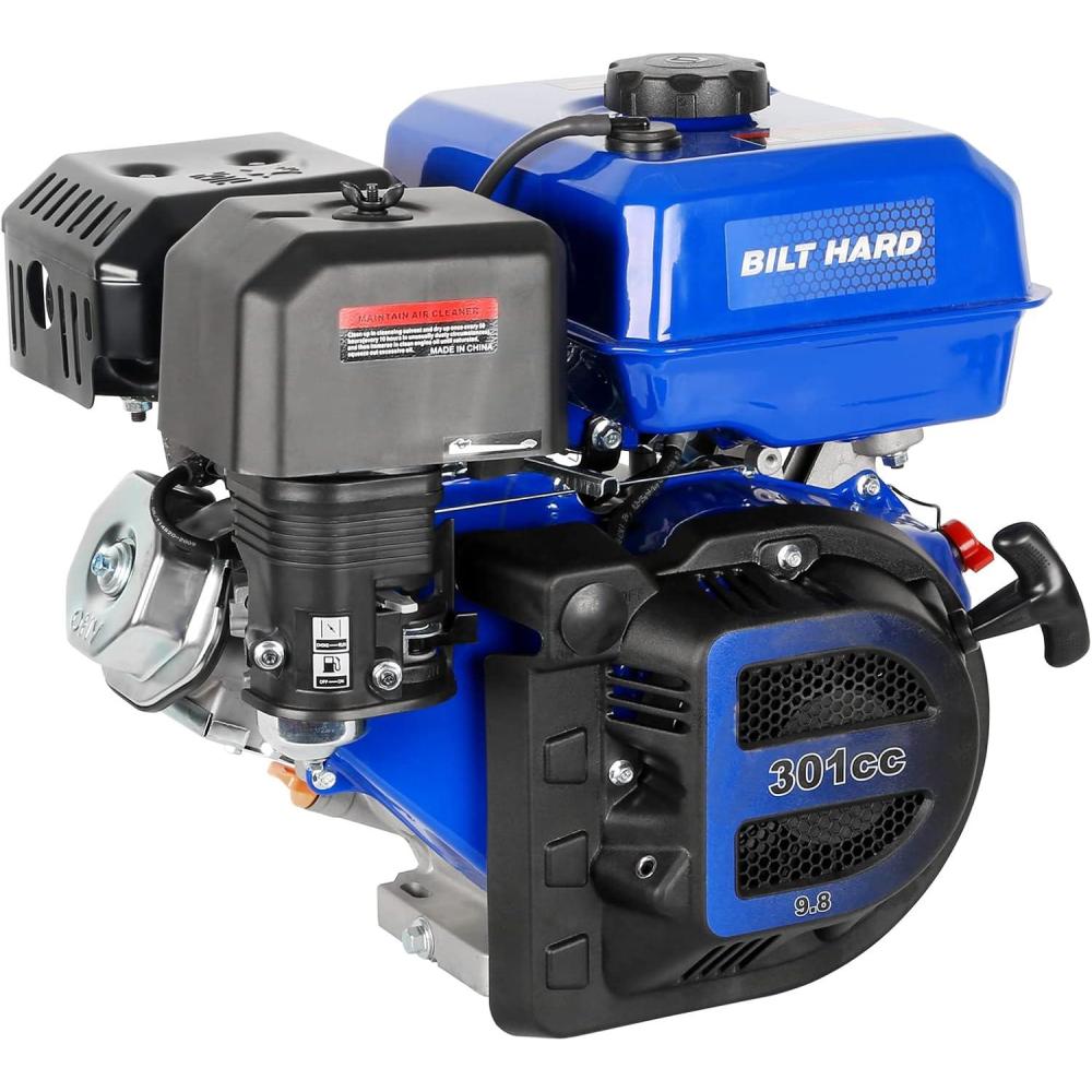 BILT HARD Gas Engine 79cc 2 HP, Gas Motor for Log Splitter, Pressure ...